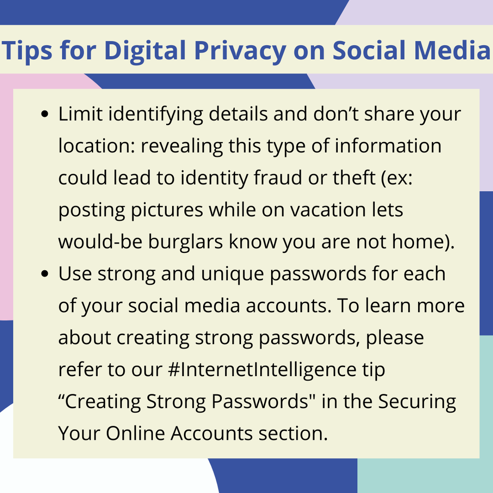 Social Media Safety - National Capital FreeNet